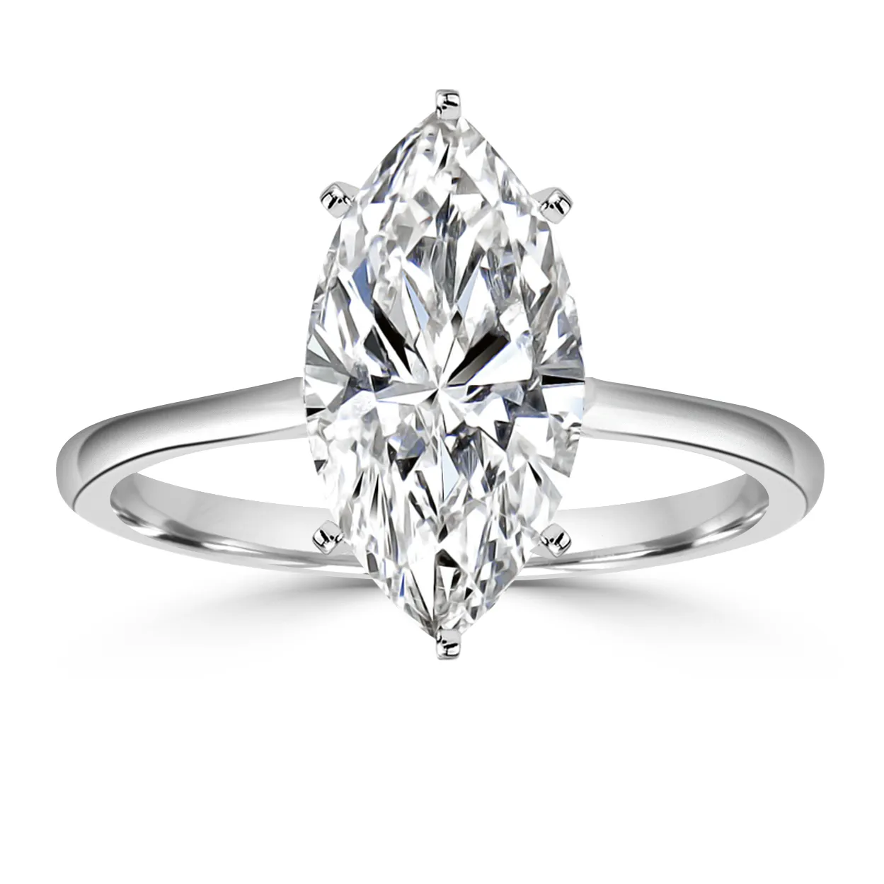 Marquise Cut Engagement Rings