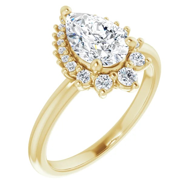 Yellow Gold Engagement Rings for Women - Unique and Beautiful