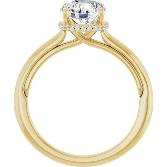 Yellow Gold Engagement Rings | Yellow Gold Diamond Engagement Rings ...