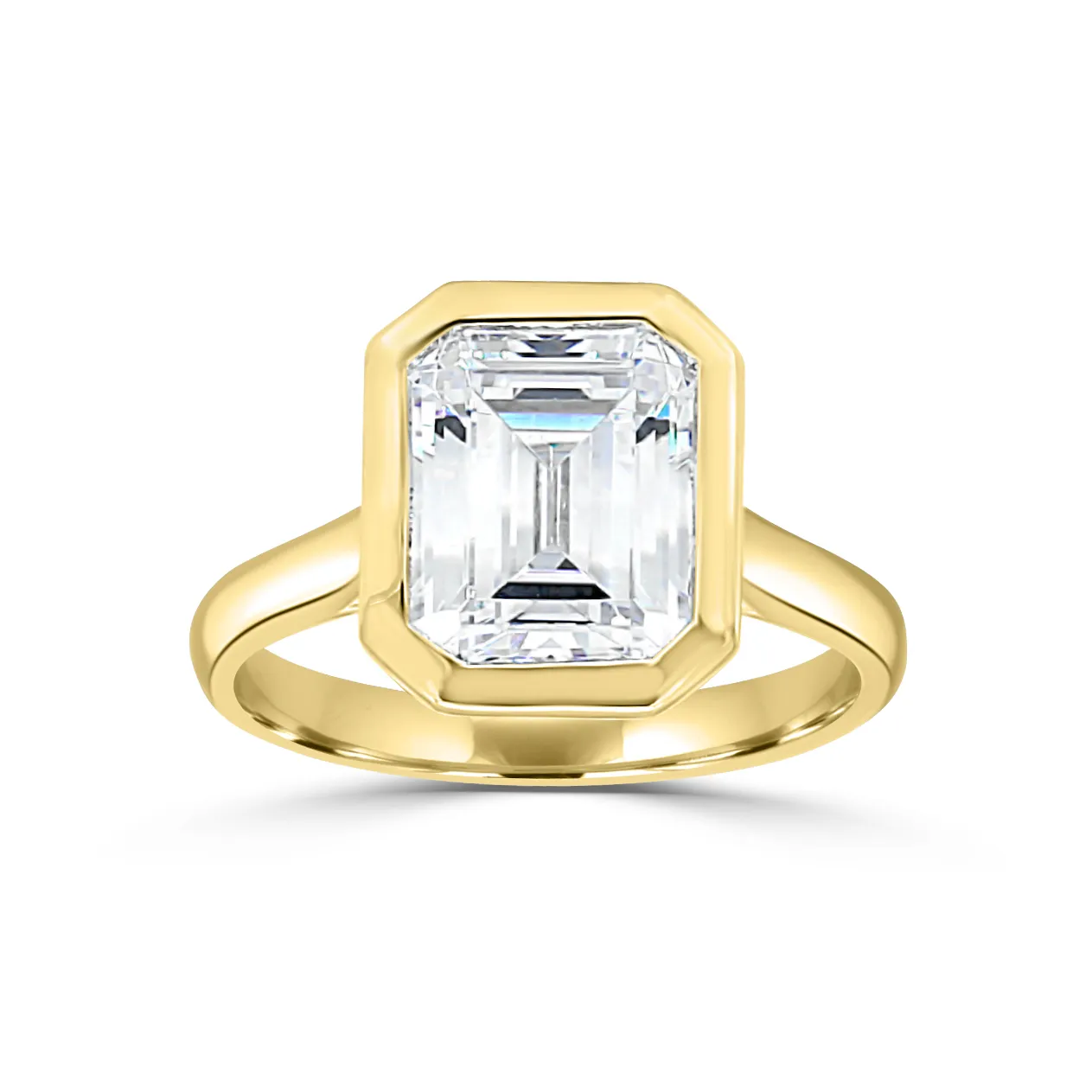 Yellow Gold Engagement Rings | Yellow Gold Diamond Engagement Rings ...