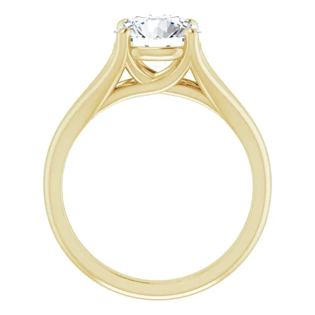 Yellow Gold Engagement Rings | Yellow Gold Diamond Engagement Rings ...