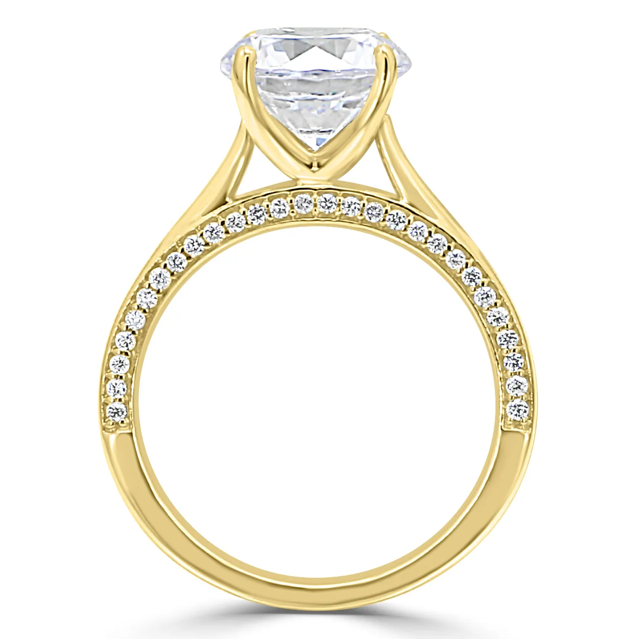 Yellow Gold Engagement Rings | Yellow Gold Diamond Engagement Rings ...