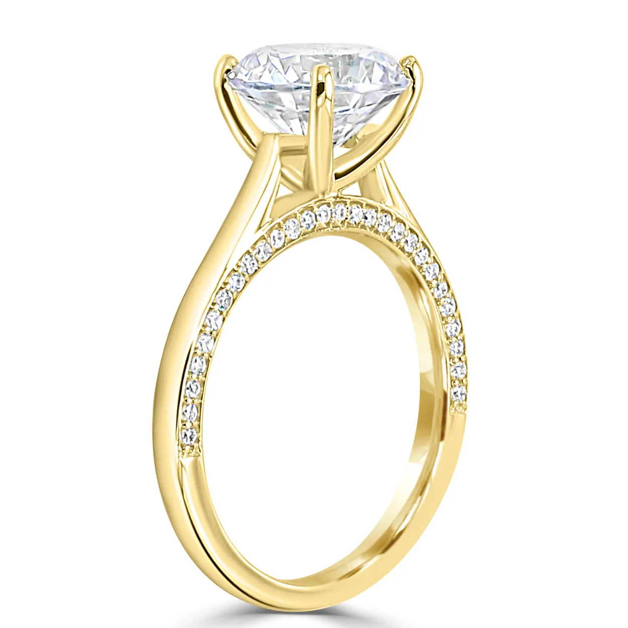 Yellow Gold Engagement Rings | Yellow Gold Diamond Engagement Rings ...