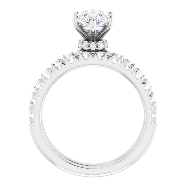Marquise Cut Engagement Rings
