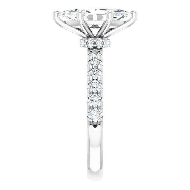 Marquise Cut Engagement Rings