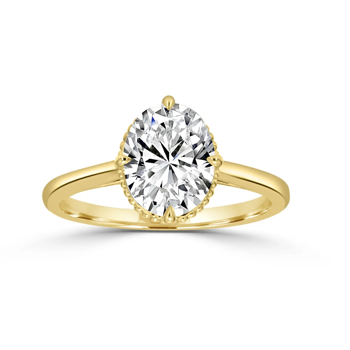 Yellow Gold Engagement Rings | Yellow Gold Diamond Engagement Rings ...