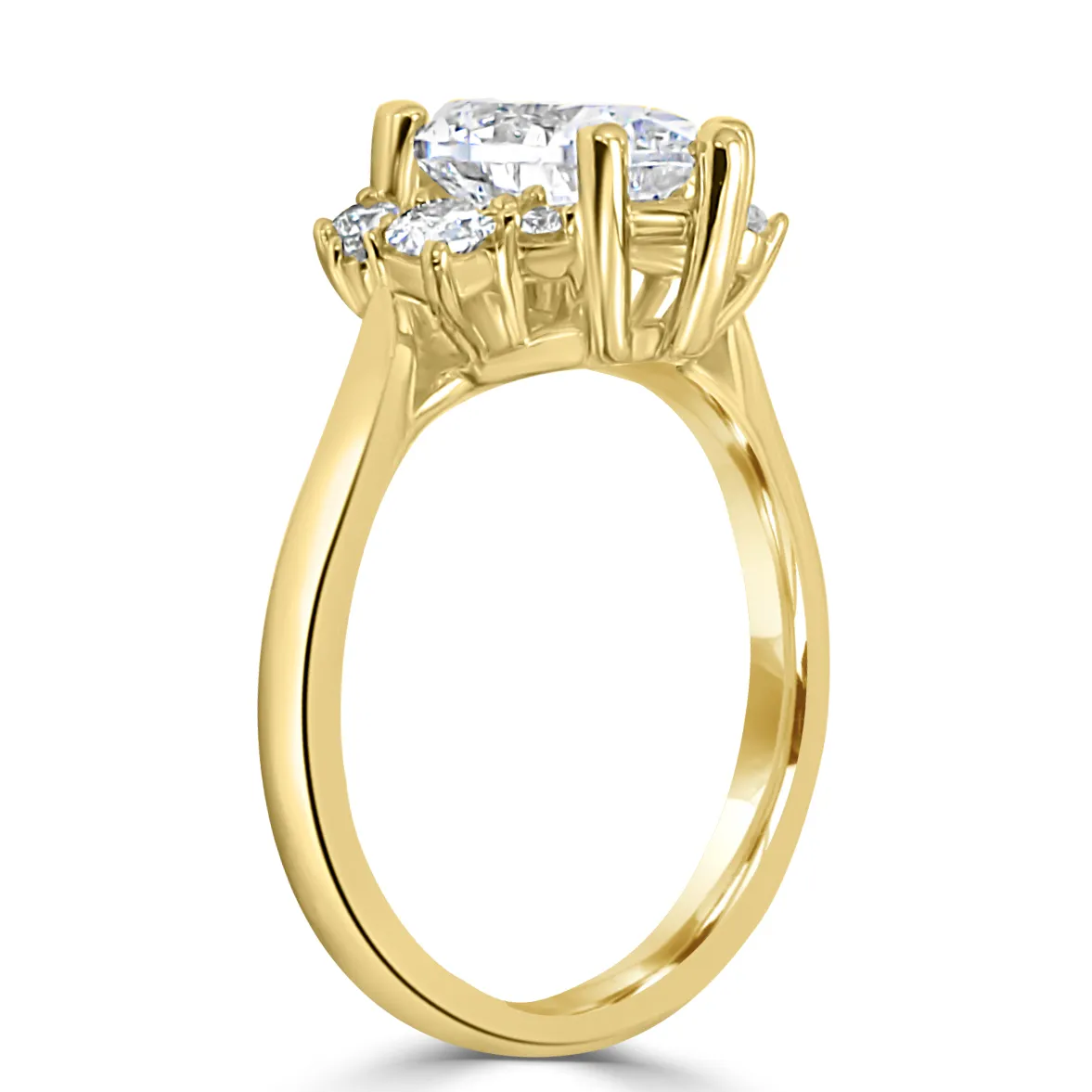 Yellow Gold Engagement Rings | Yellow Gold Diamond Engagement Rings ...