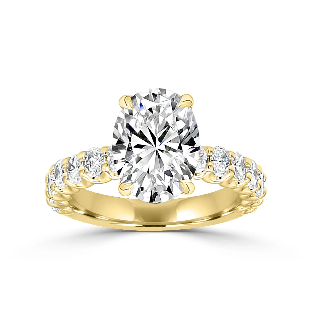 Yellow Gold Engagement Rings | Yellow Gold Diamond Engagement Rings ...