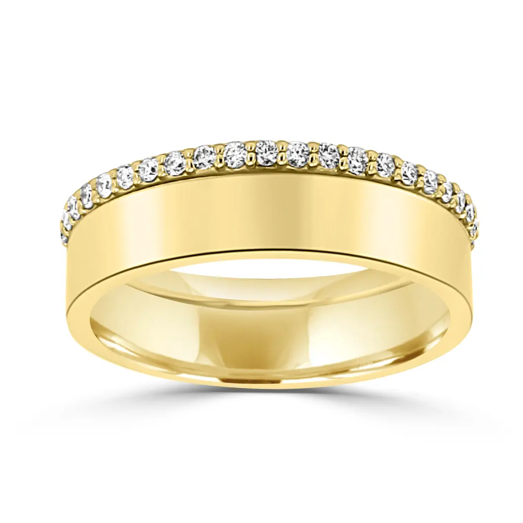 Yellow Gold Wedding Rings | Wedding Rings Yellow Gold - dimend SCAASI ...