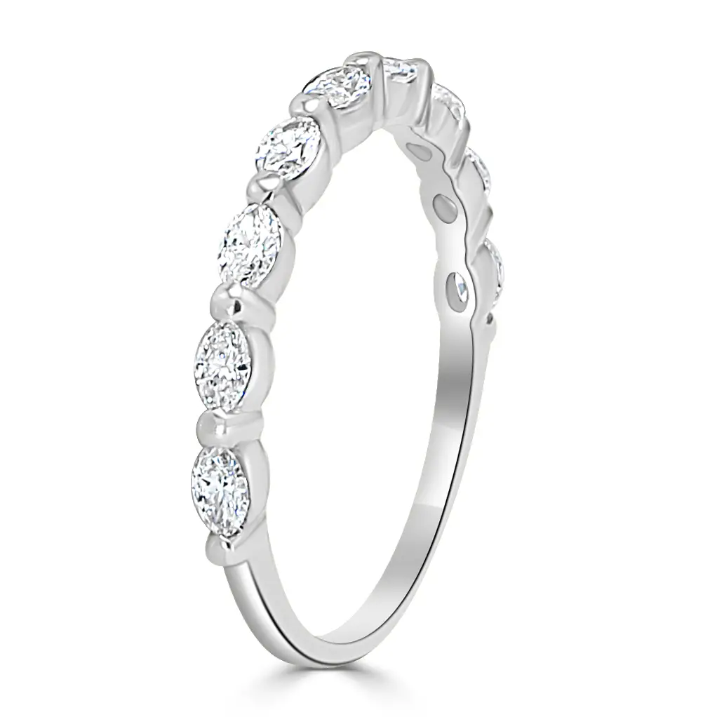 Diamond Wedding Rings and Bands for Women - dimend SCAASI, Chicago ...