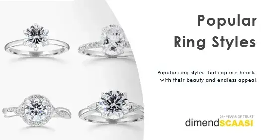Popular Engagement Ring Styles in Chicago IL | dimendSCAASI